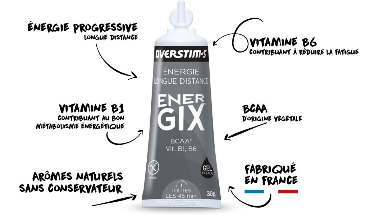OVERSTIMS ENERGIX LIQUIDE Gels energetiques