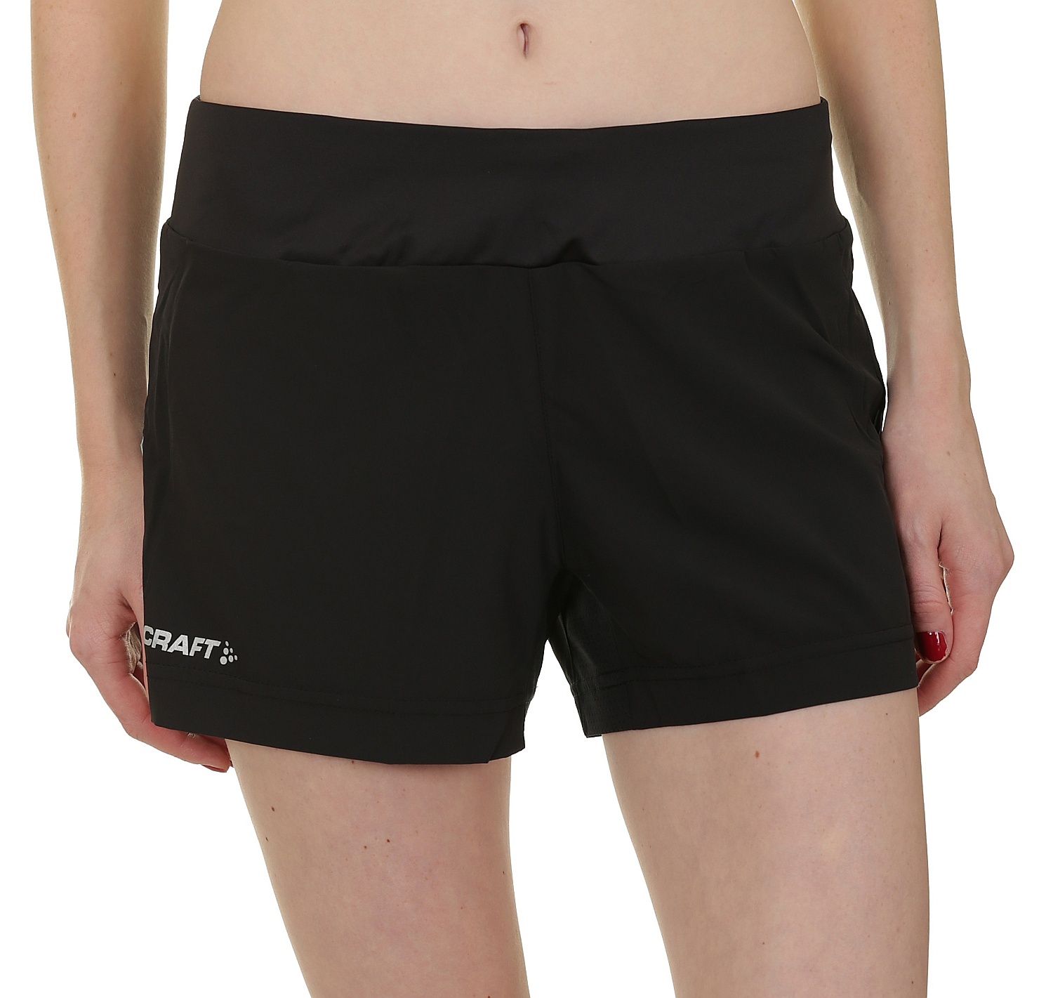 CRAFT RUN MIND SHORT NOIR Short Running femme