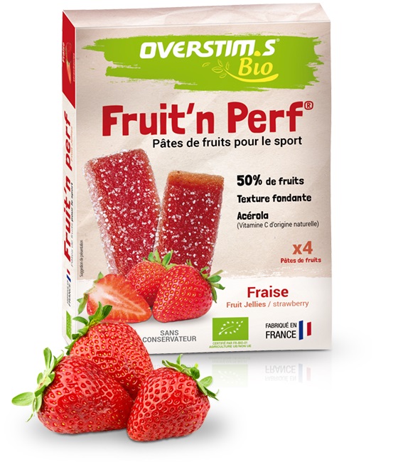 OVERSTIMS FRUIT N PERF BIO Pates de fruits