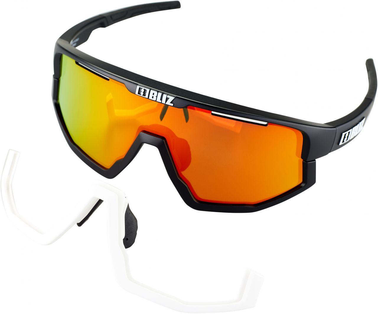 BLIZ LUNETTES VISION BLACK BROWN Lunettes de sport