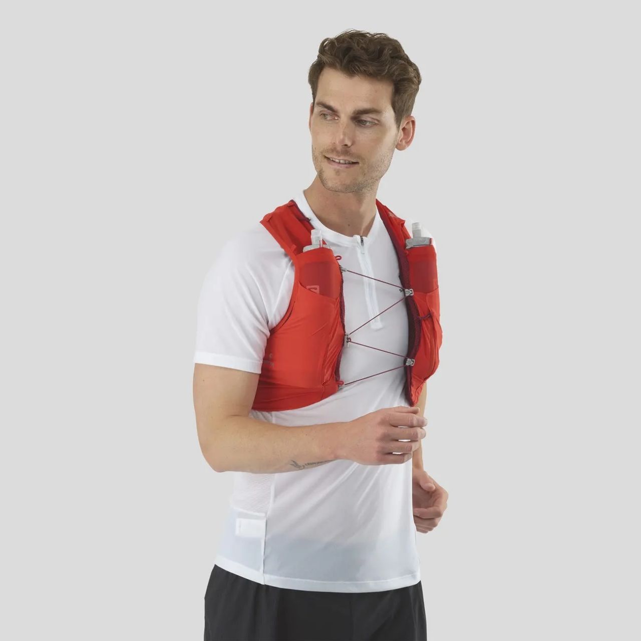 SALOMON SENSE PRO 5 SET FIERY RED Sac à dos trail