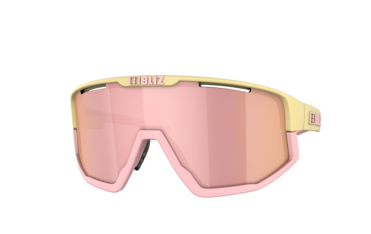 BLIZ LUNETTES FUSION PASTEL PINK ET YELLOW Lunettes de sport