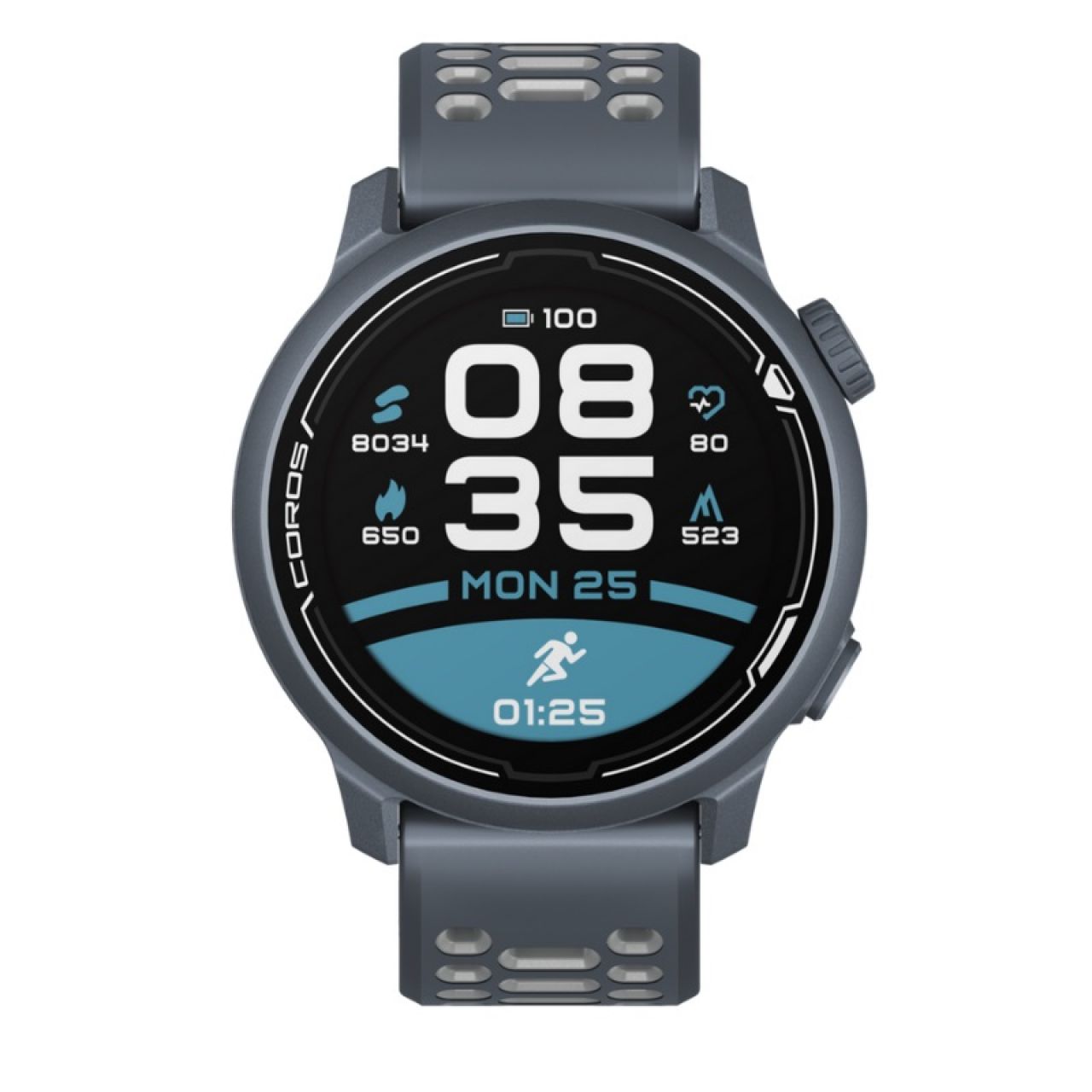 COROS PACE 2 SILICONE BLUE STEEL Montre cardio GPS