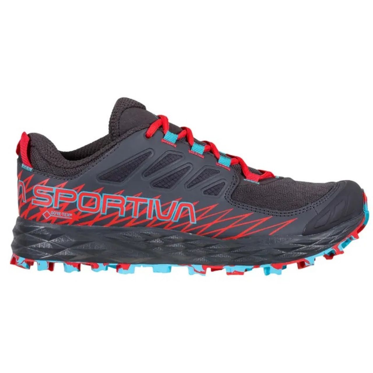 LA SPORTIVA LYCAN GTX CARBON ET HIBISCUS chaussure de trail etanche