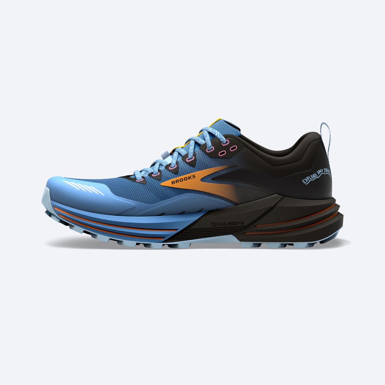 BROOKS CASCADIA 16 BLUE ET BLACK Chaussures de trail