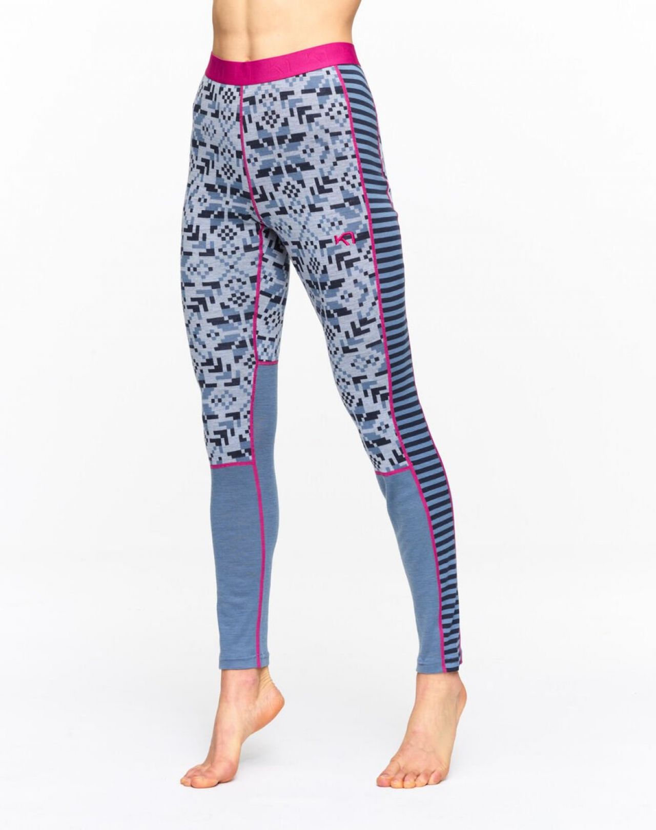 KARI TRAA ELSE PANT SAIL Sous vetement technique en laine merinos