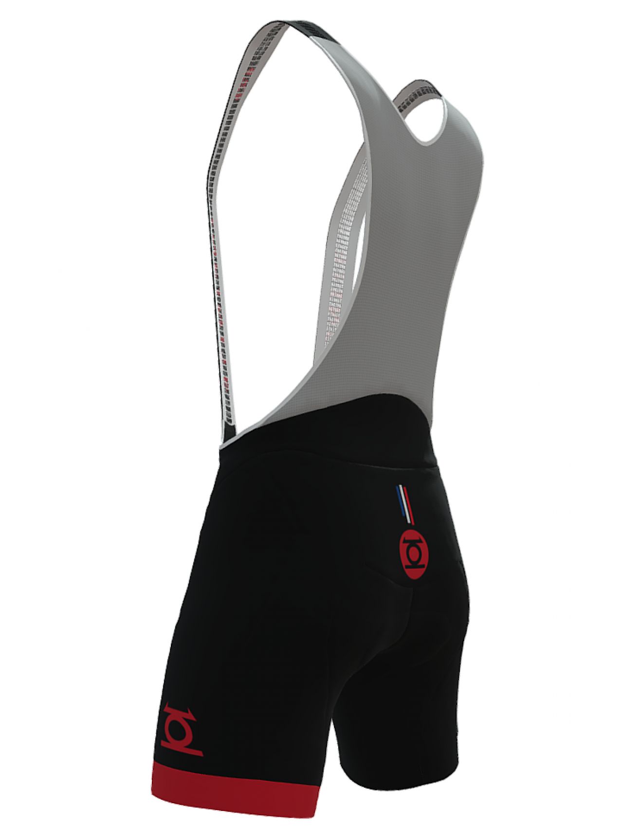 MINOTOR CUISSARD INFINITE NOIR ET ROUGE Cuissard vélo