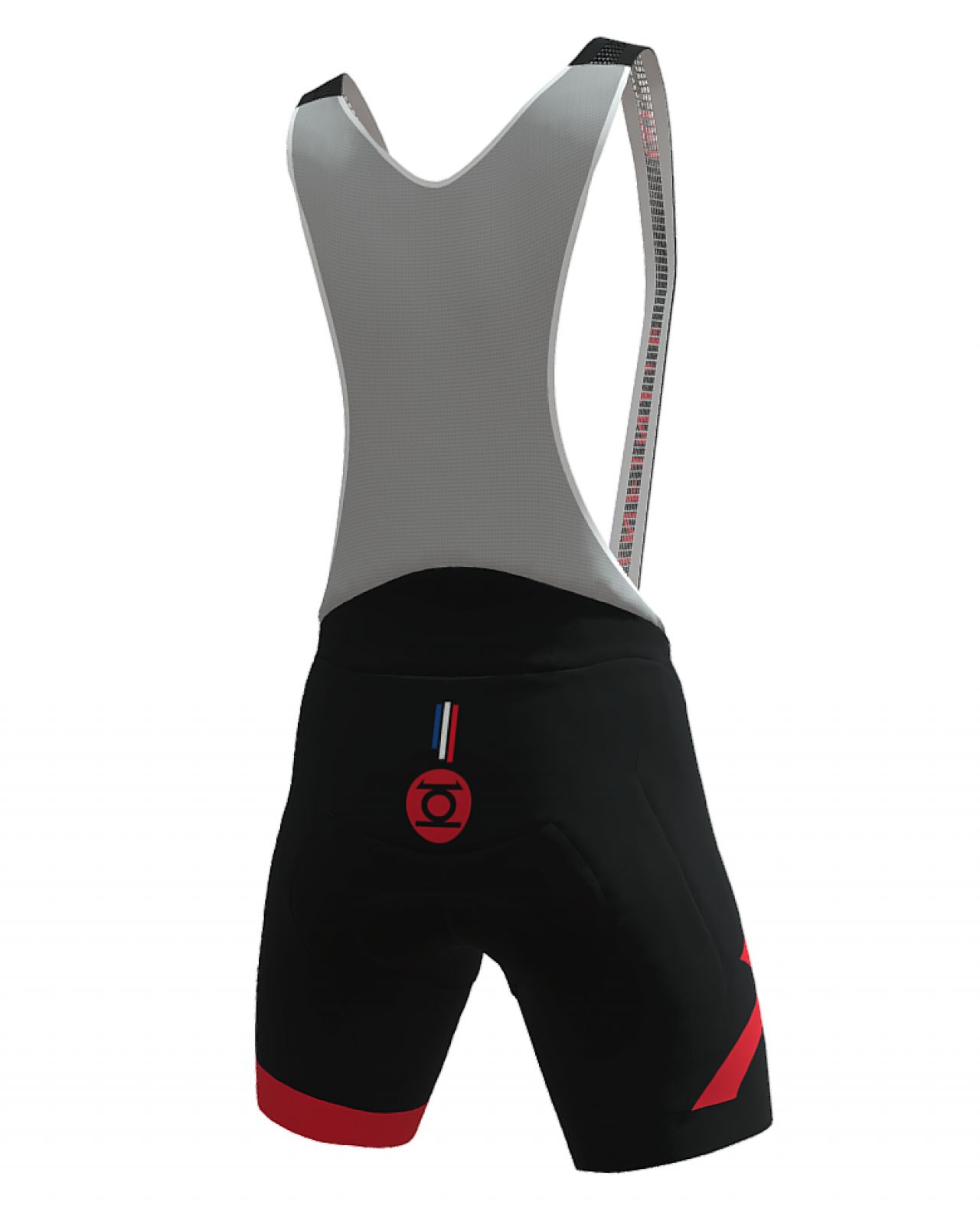 MINOTOR CUISSARD INFINITE NOIR ET ROUGE Cuissard vélo