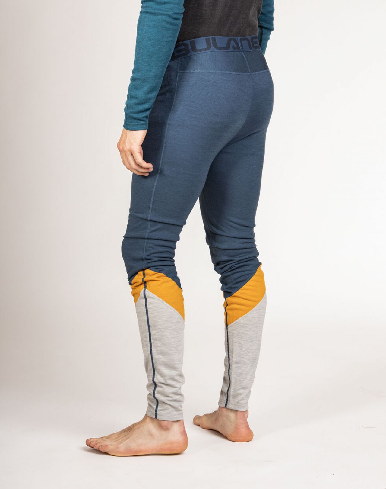 BULA RETRO WOOL PANT DENIM Sous vetement technique en laine merinos