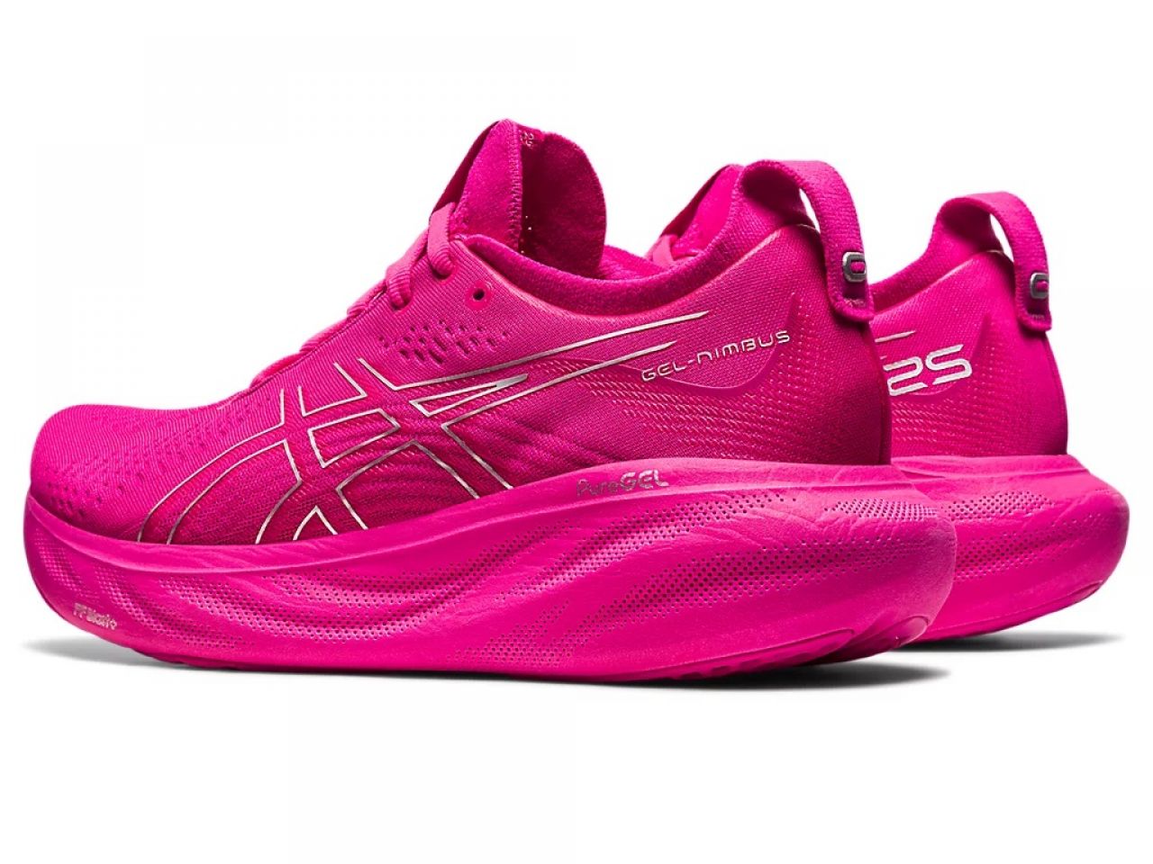 ASICS GEL NIMBUS 25 PINK RAVE Chaussure running asics