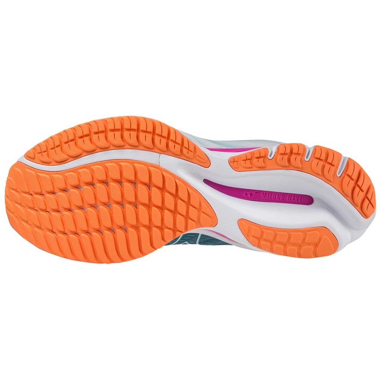 MIZUNO WAVE RIDER 26 ANTIGUA SAND ET LIGHT ORANGE Chaussures de running