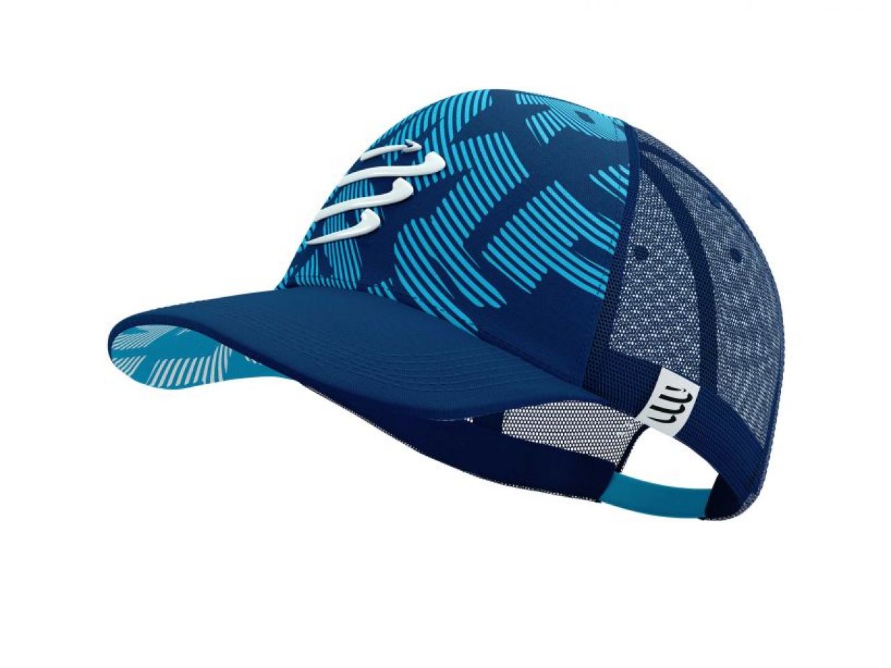 COMPRESSPORT TRUCKER CAP ESTATE BLUE Casquette running
