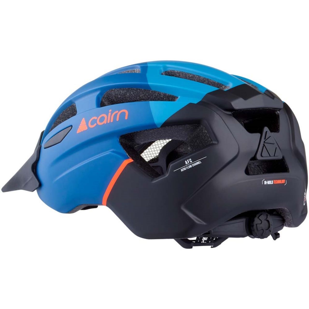 CAIRN PRISM XTR II MAT PETROL BLUE Casque vélo