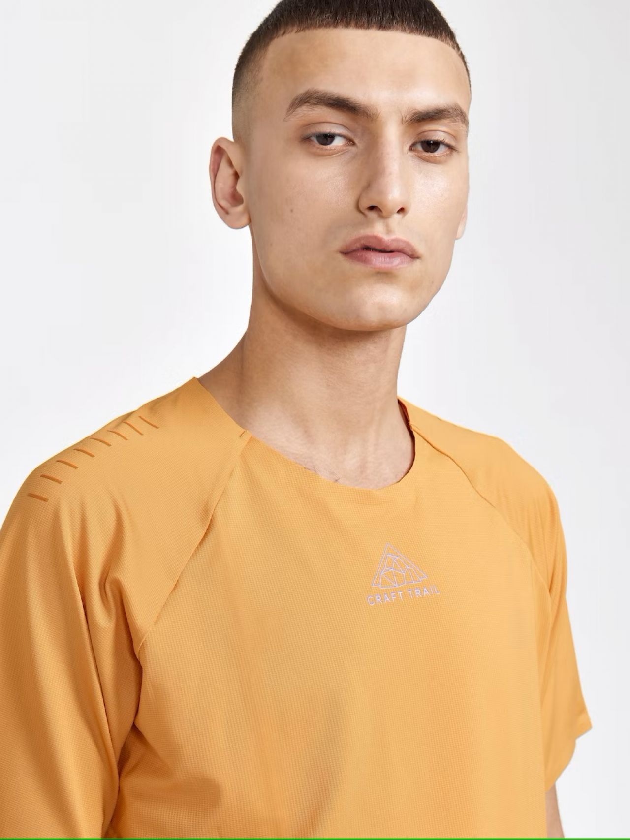 CRAFT PRO TRAIL SS TEE M DESERT Tee shirt de running