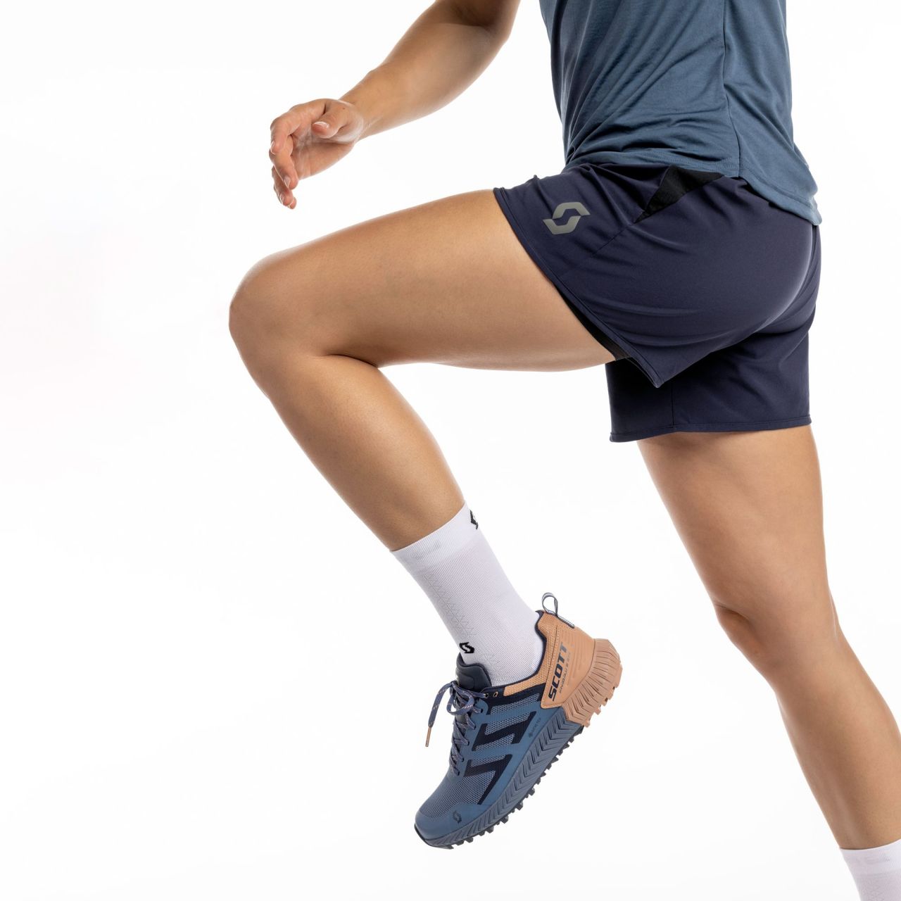 SCOTT SHORT HYBRID ENDURANCE TECHDARK BLUE Short de running