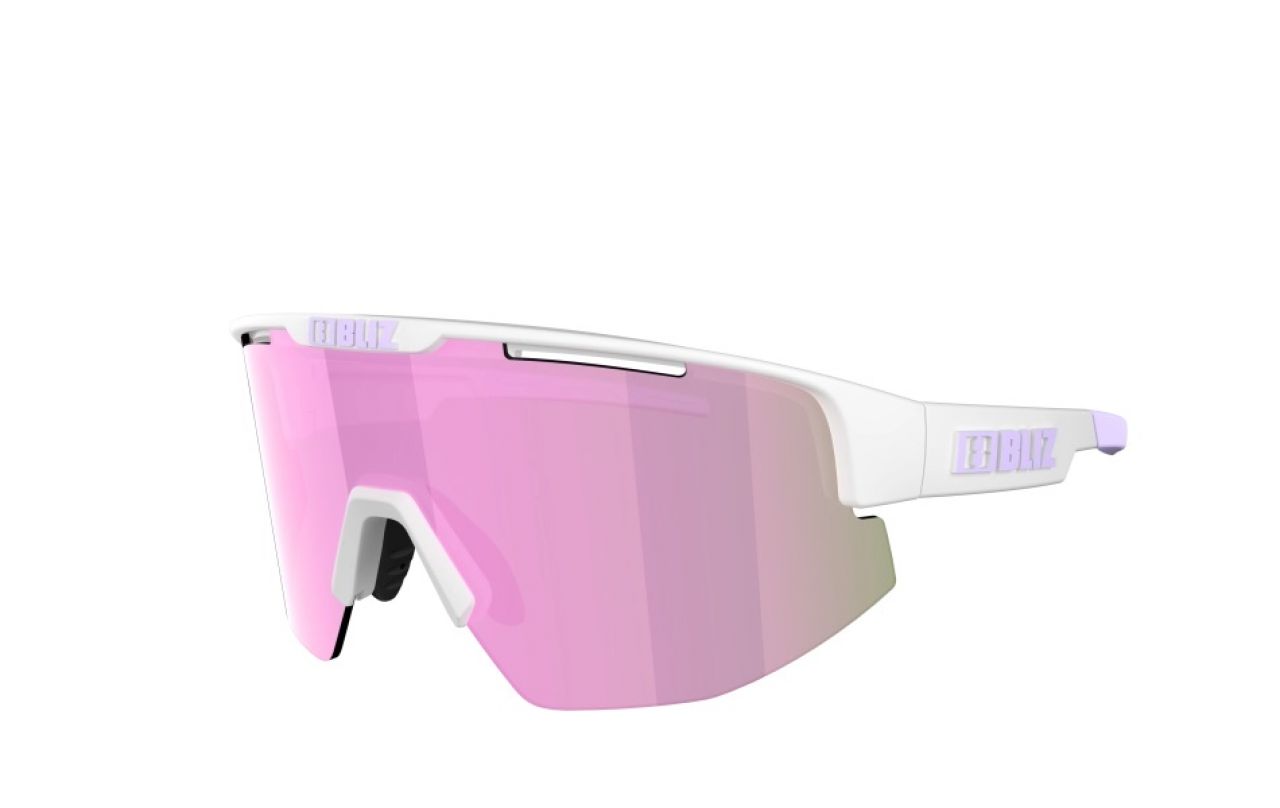 BLIZ LUNETTES MATRIX MATT WHITE ET PINK MULTI Lunettes de sport