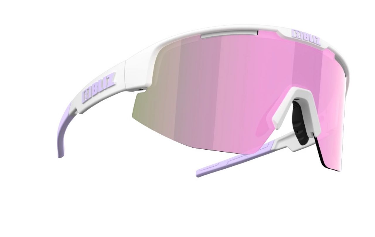 BLIZ LUNETTES MATRIX MATT WHITE ET PINK MULTI Lunettes de sport
