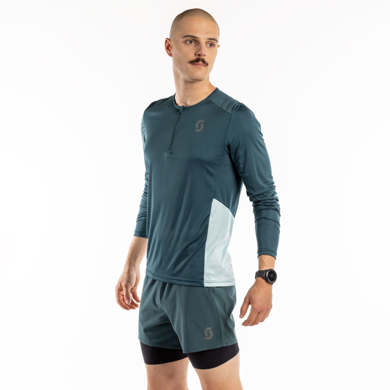 SCOTT SHORT HYBRID ENDURANCE ARUBA GREEN Short de running