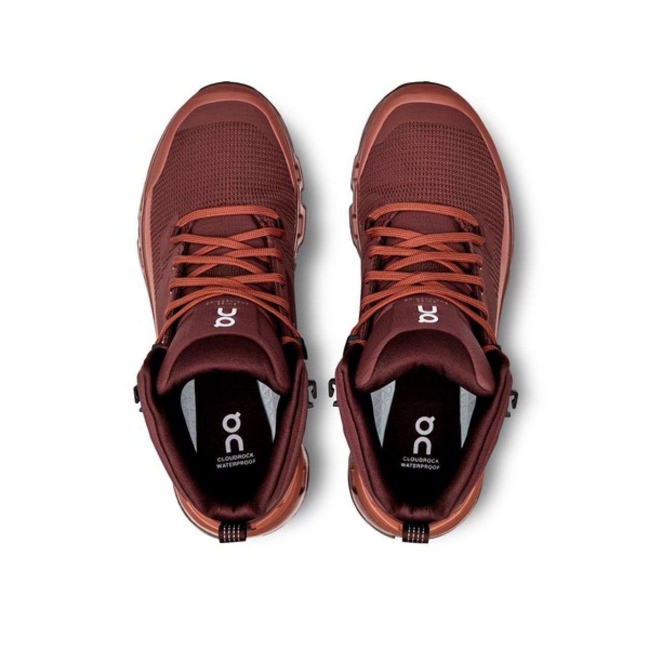 ON RUNNING CLOUDROCK 2 WATERPROOF BEET ET AUBURN Chaussures de randonnée