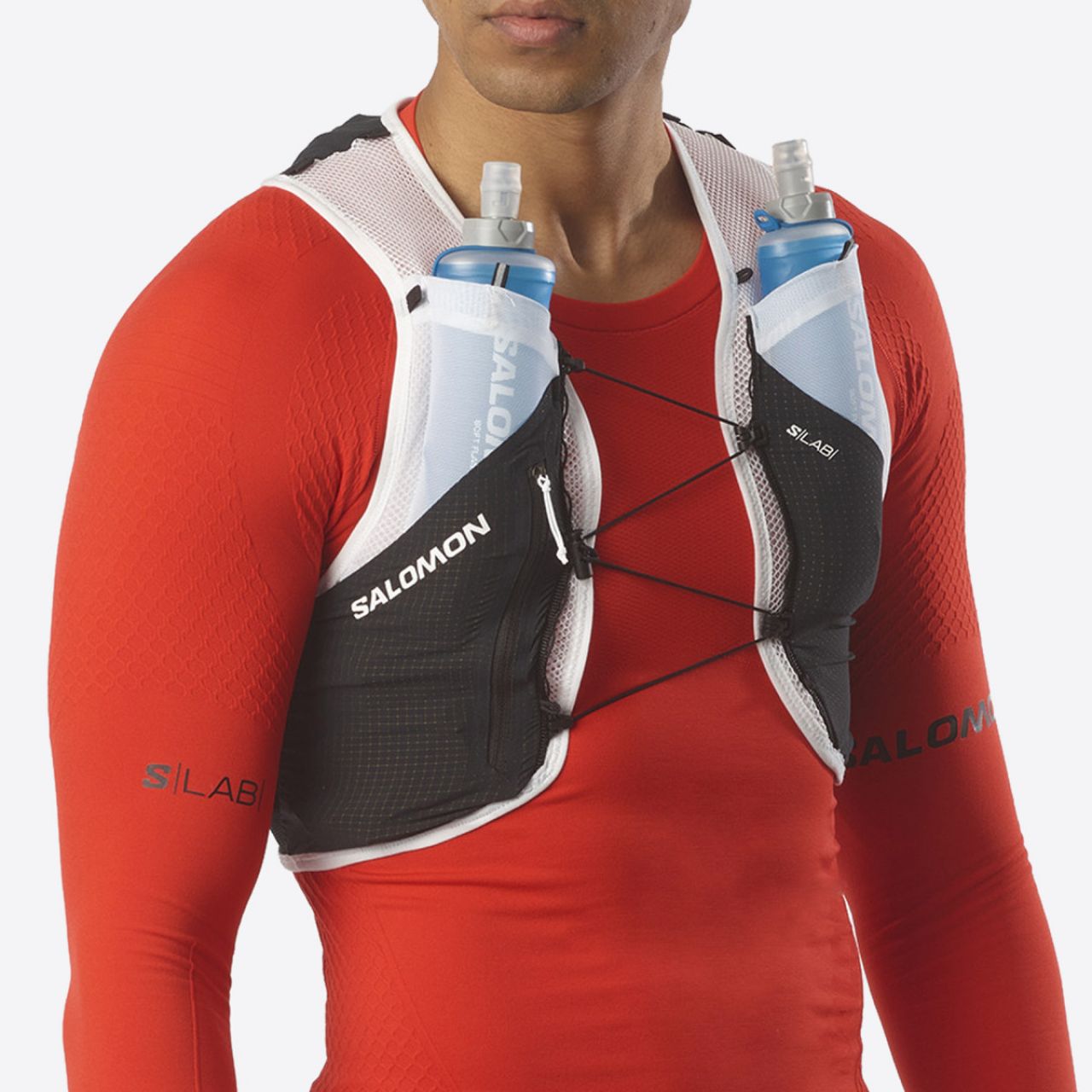 SALOMON S/LAB PULSAR 3 SET BLACK ac à dos trail