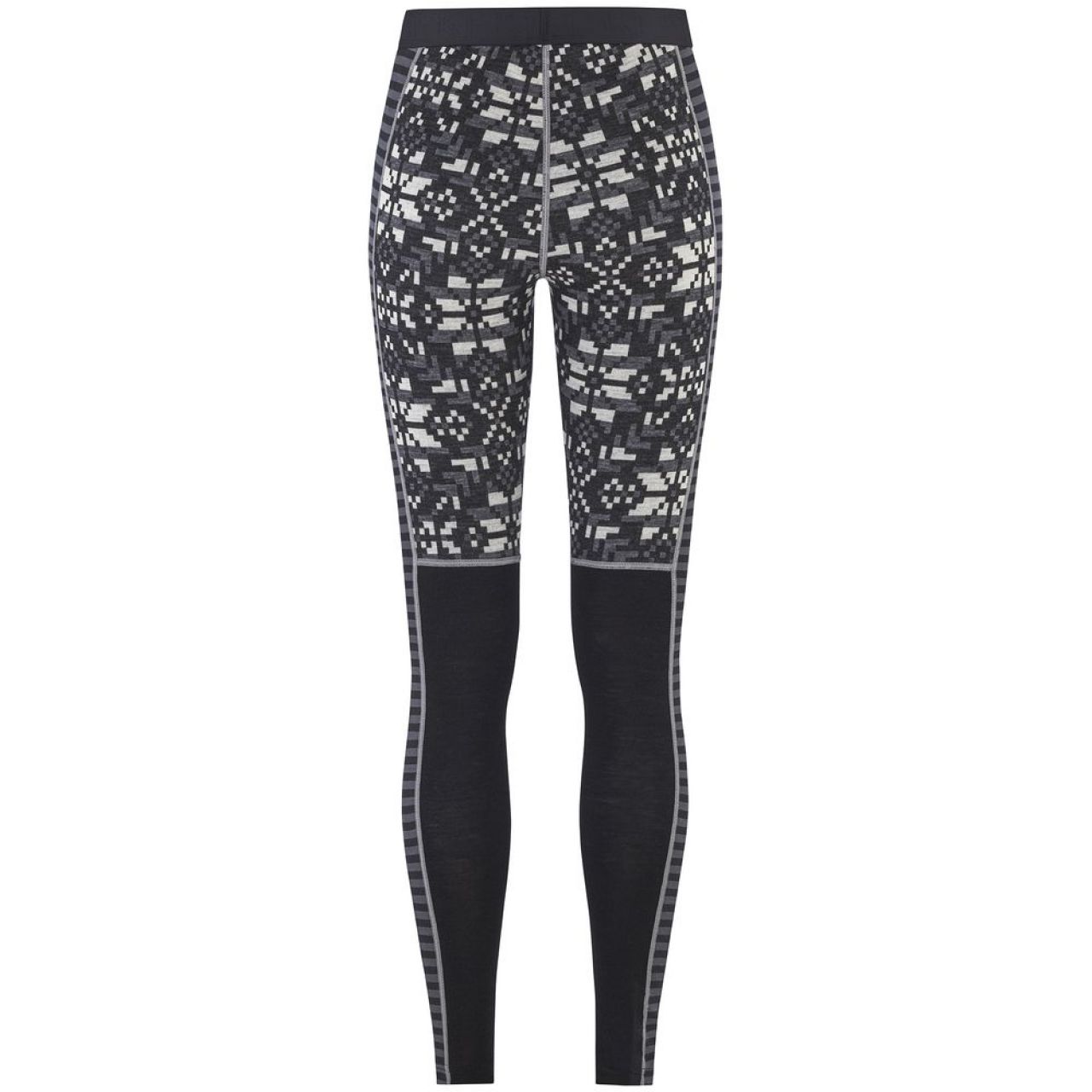 KARI TRAA ELSE PANT BLACK Sous vetement technique en laine merinos