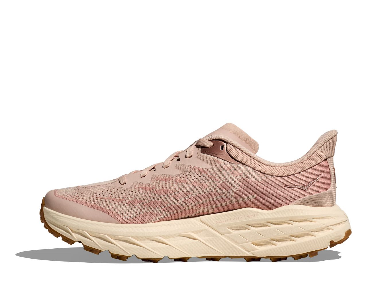 HOKA SPEEDGOAT 5 CREAM ET SANDSTONE Chaussures de trail