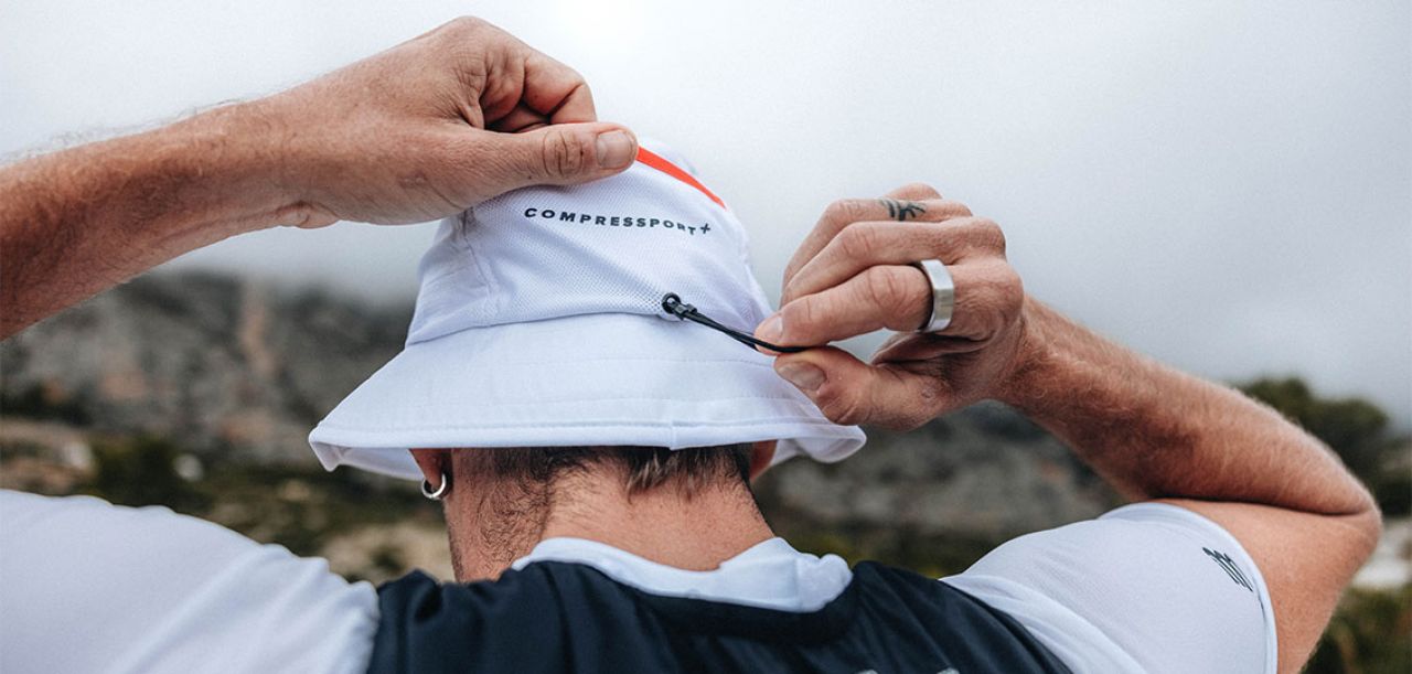 COMPRESSPORT ICE BOB WHITE Bob de running