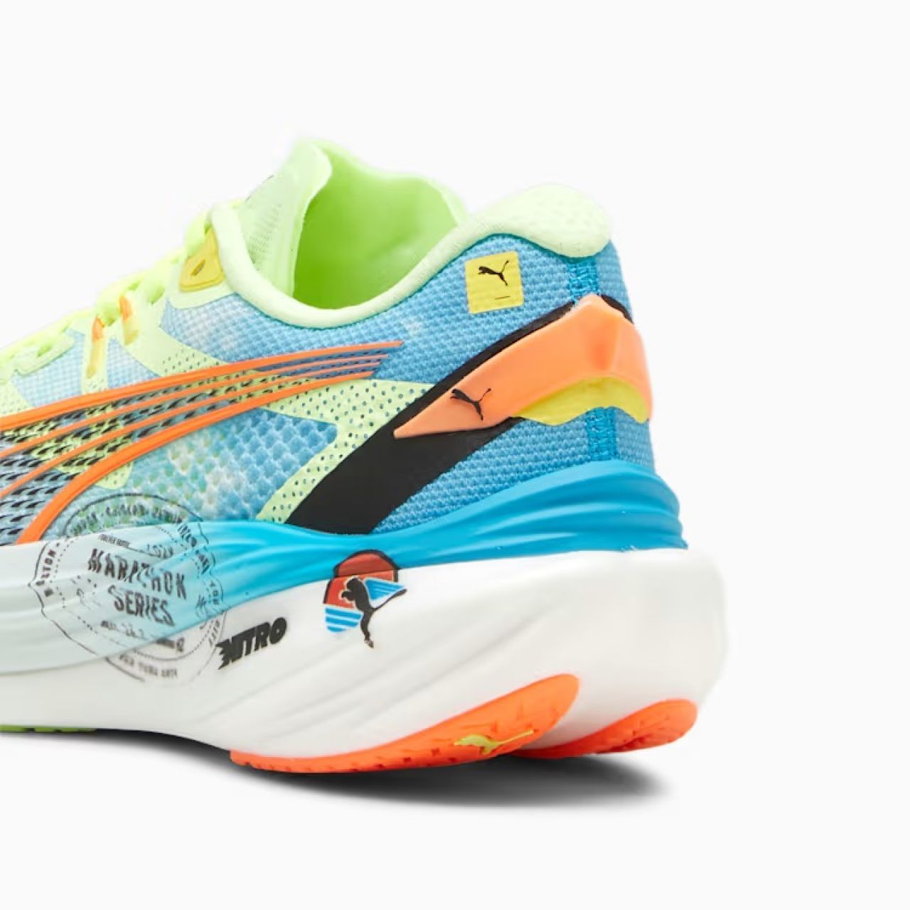 PUMA DEVIATE NITRO 3 MARA ET NITRO BLUE Chaussures de running