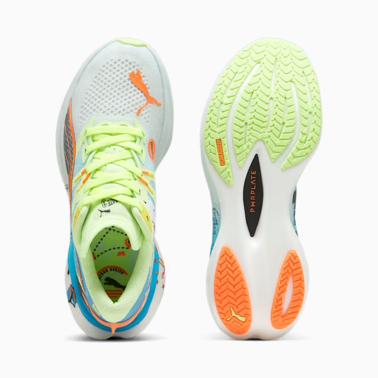 PUMA DEVIATE NITRO 3 MARA ET NITRO BLUE Chaussures de running