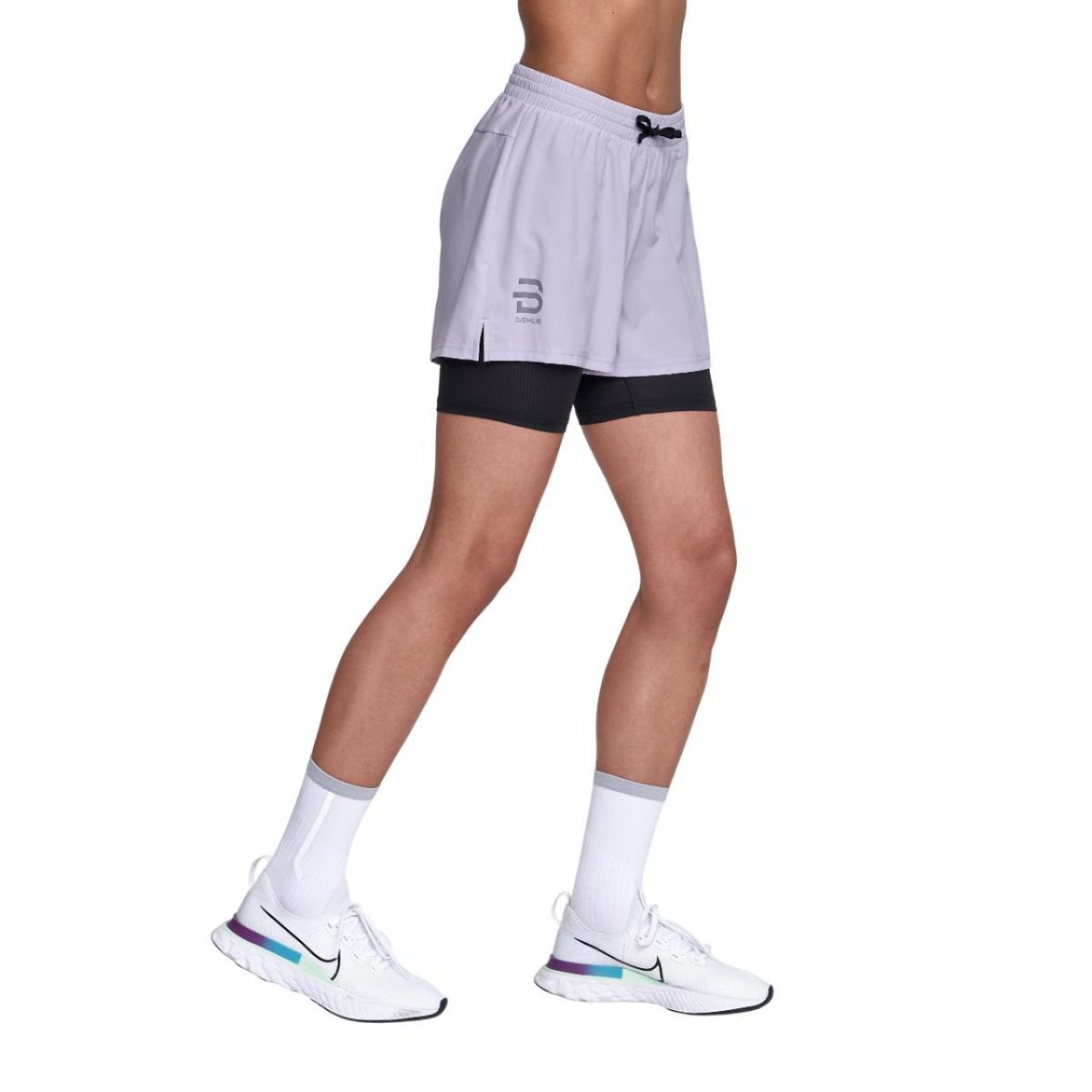 DAEHLIE SHORT RUN 2 EN 1 GALACTIC LILAC Short Running