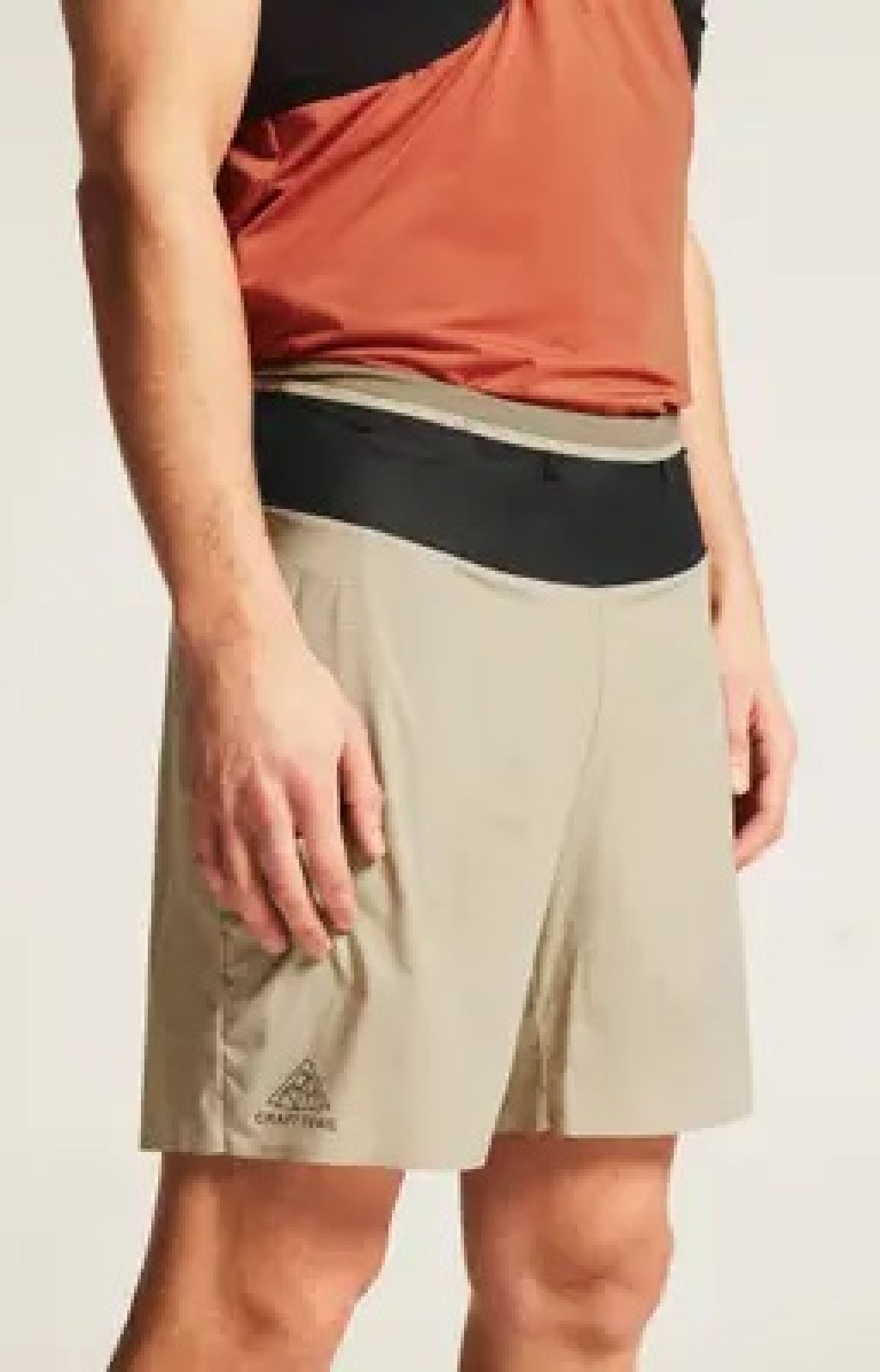 CRAFT PRO TRAIL SHORT HAY Short Running homme