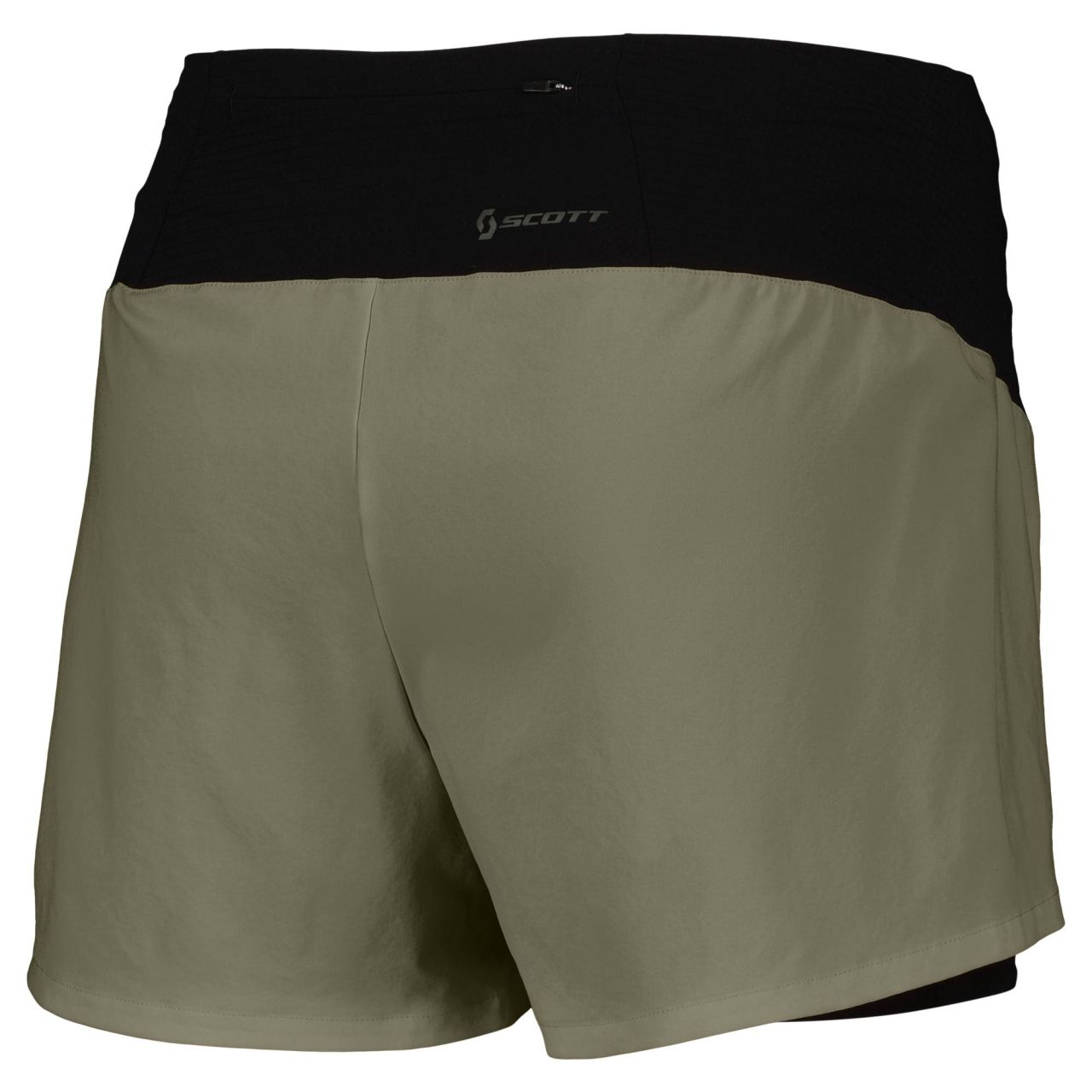 SCOTT HYBRID SHORT WS ENDURANCE TECH HAY GREEN short de running