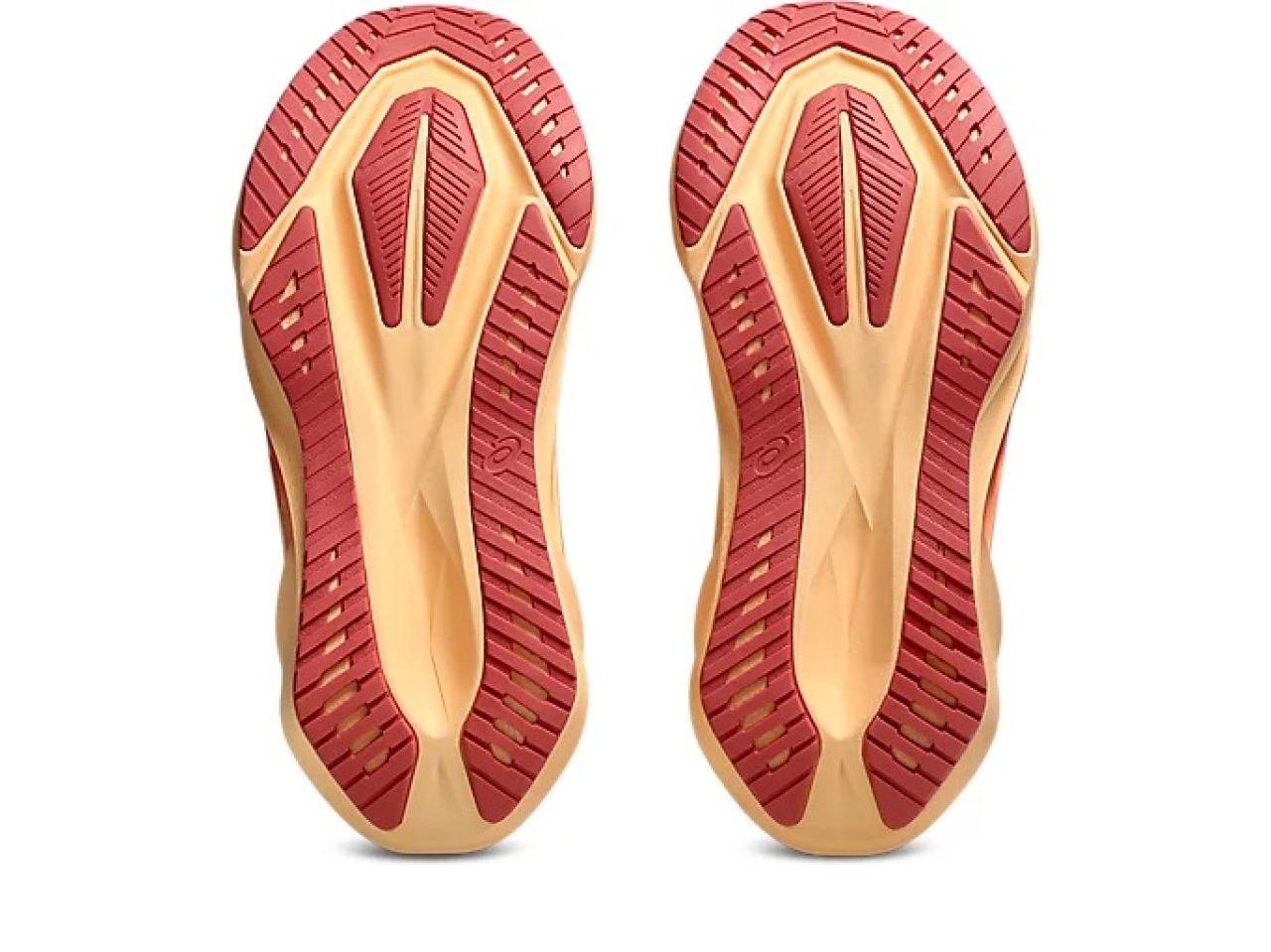 ASICS NOVABLAST 5 RUBBLE RED ET FAWN Chaussures Running