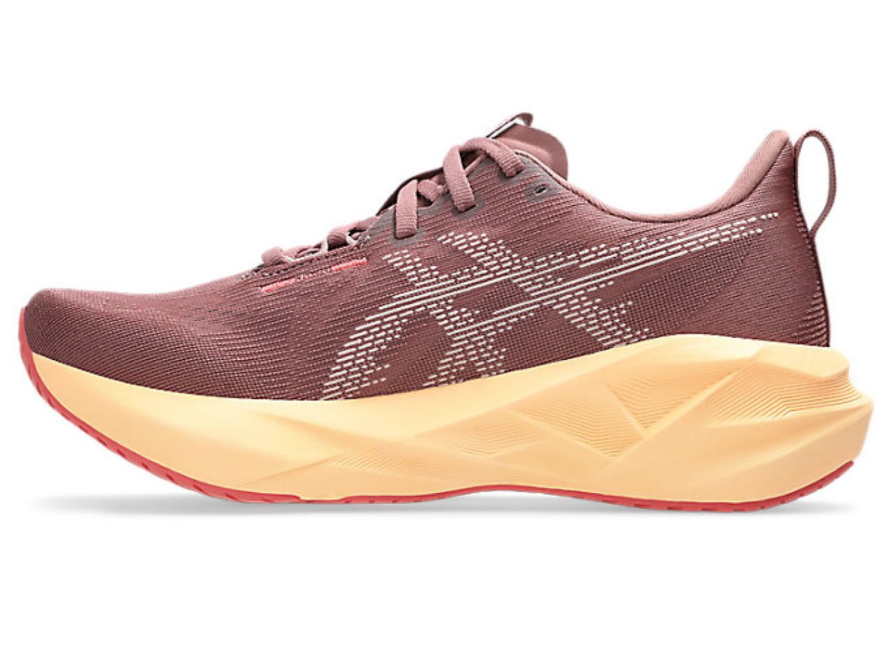 ASICS NOVABLAST 5 RUBBLE RED ET FAWN Chaussures Running