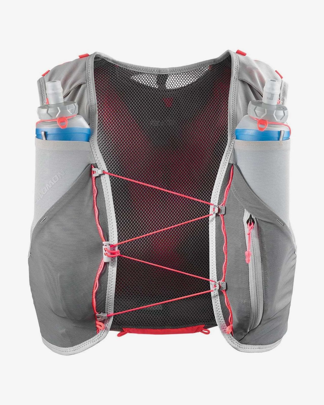 SALOMON ADV SKIN 5 GRADIENT SET CASTELROCK ET NEON FLAME Sac à dos trail