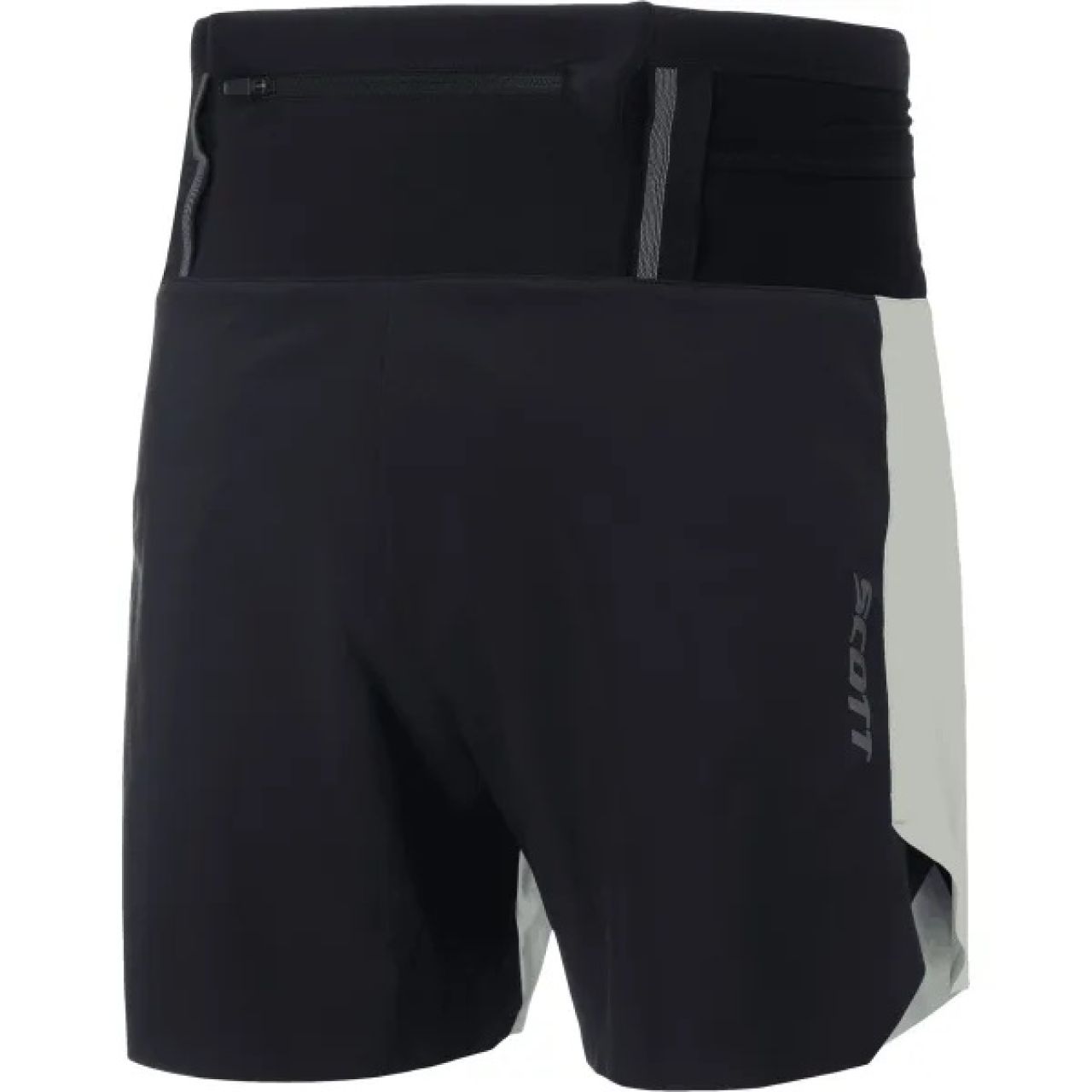 SCOTT SHORT WS RC RUN SPRAY GREY ET BLACK Short running